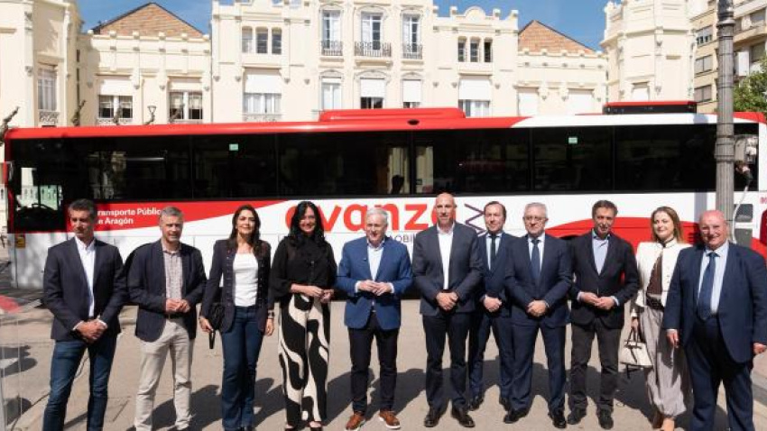 Aragón completa su nuevo mapa de transporte público y estrena 93 líneas ...