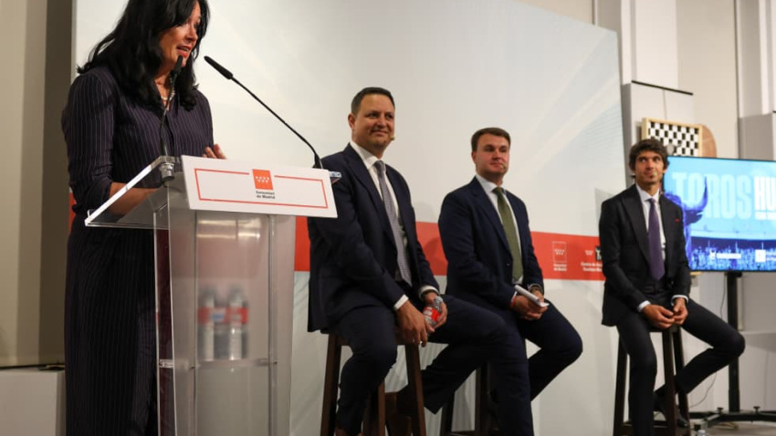 La afición taurina de Madrid conoce la feria de la Albahaca de Huesca
