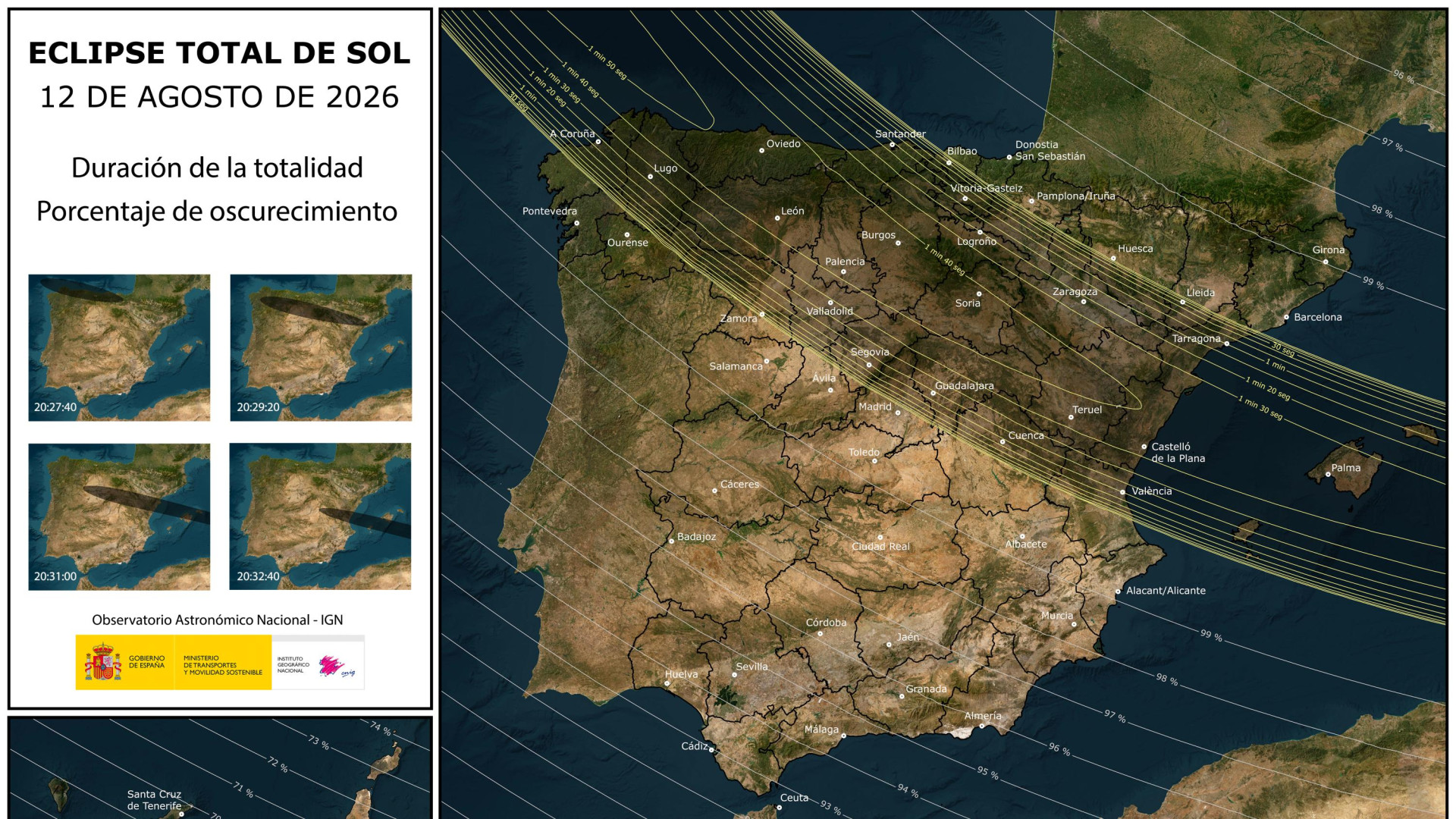 Descubre el lugar de España con uno de los mejores cielos para observar el eclipse de 2026
