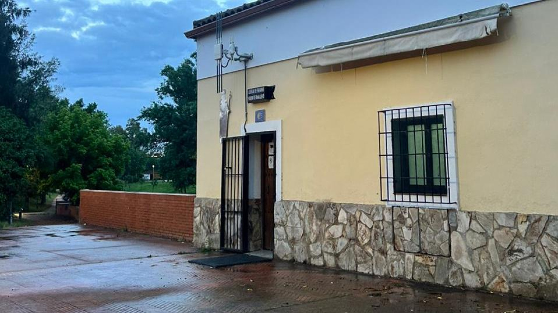 Lleno total en el albergue del Molino de Pan Caliente de Mérida durante ...