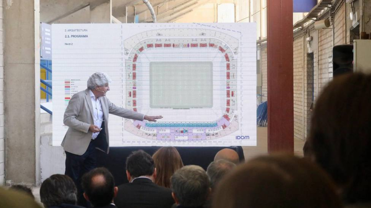 La Nueva Romareda tendrá un aforo de 43.184 espectadores y costará 148 millones de euros