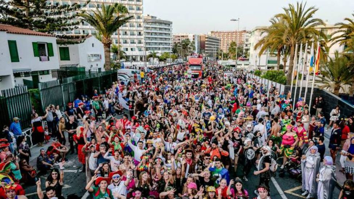 Refuerzo de la seguridad para el Carnaval de Maspalomas con más de 300 ...