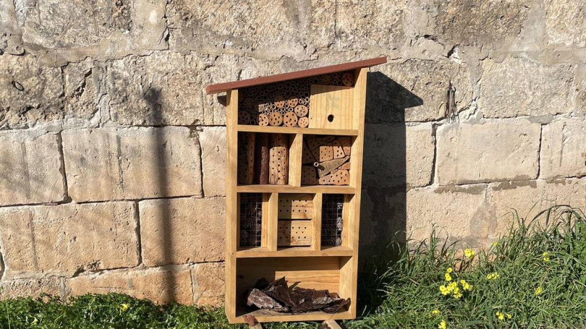 Instalados dos hoteles de insectos nuevos para favorecer la ...