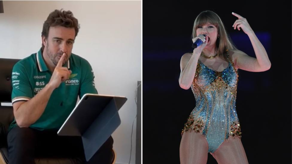 La viral respuesta de Fernando Alonso a un 'indirecta' de Taylor Swift