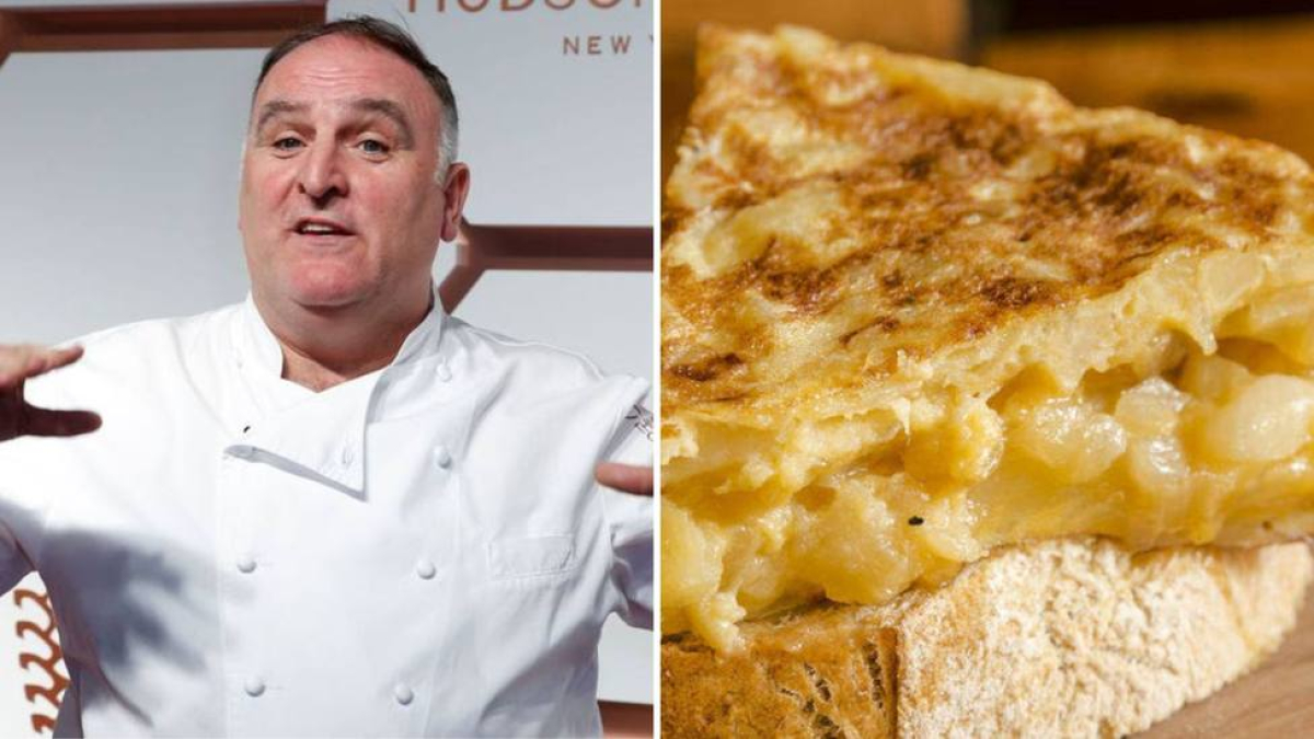 El secreto de José Andrés para una cocinar una tortilla de patatas ...