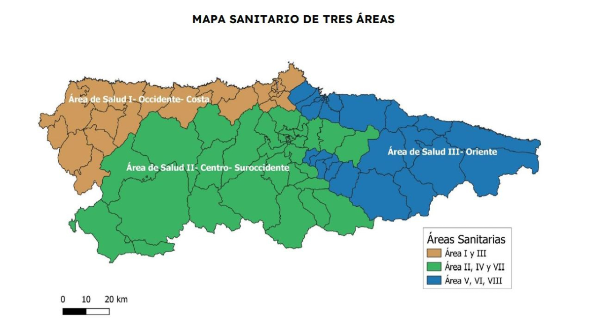 Salud confirma sus planes: así quedará el mapa sanitario en Asturias