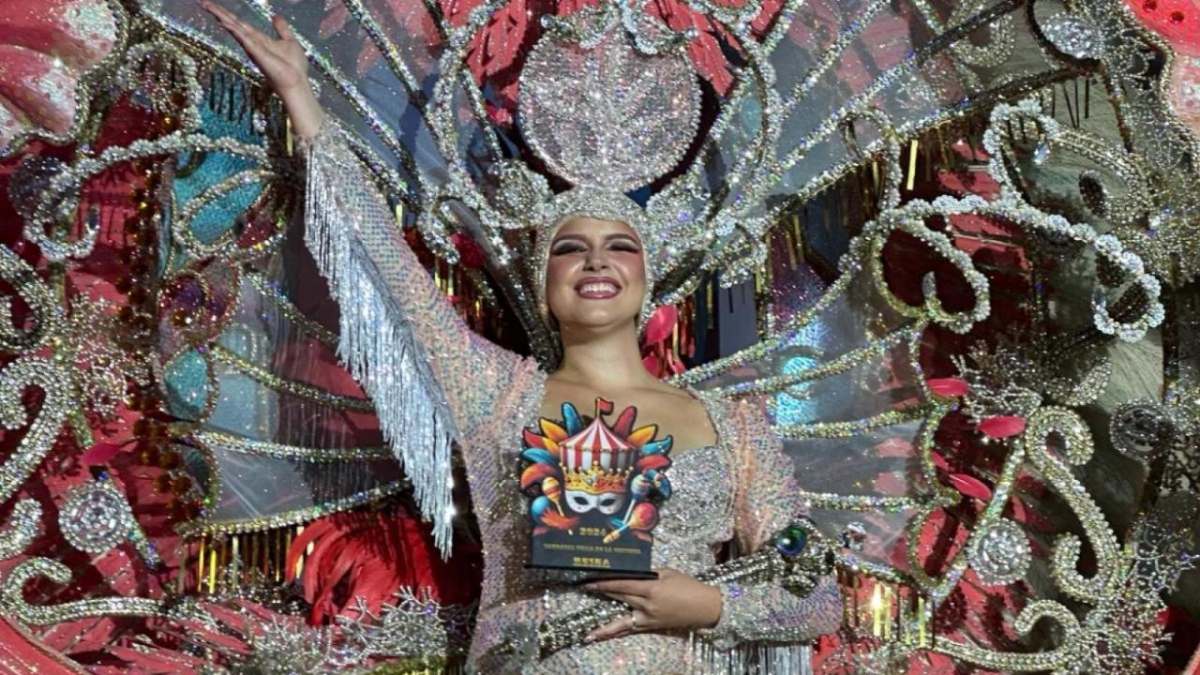 Entrevista a la reina del Carnaval de La Orotava y al diseñador de la ...