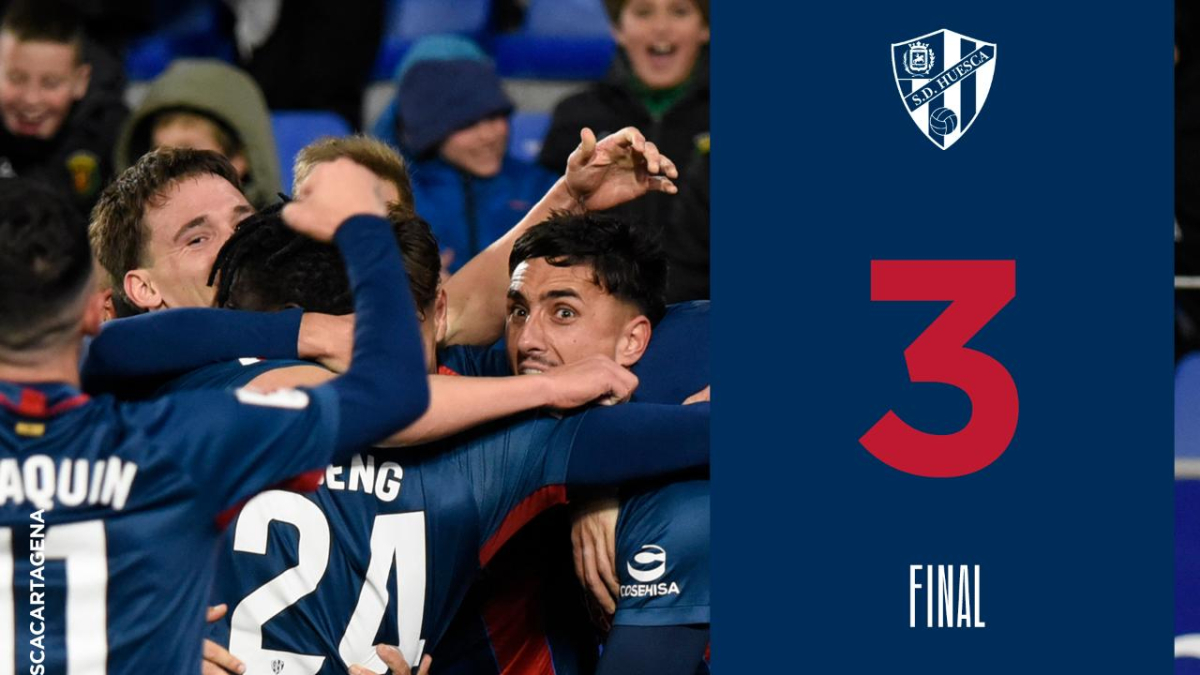 21-12-23 Segunda parte SD Huesca - FC Cartagena (3-0)