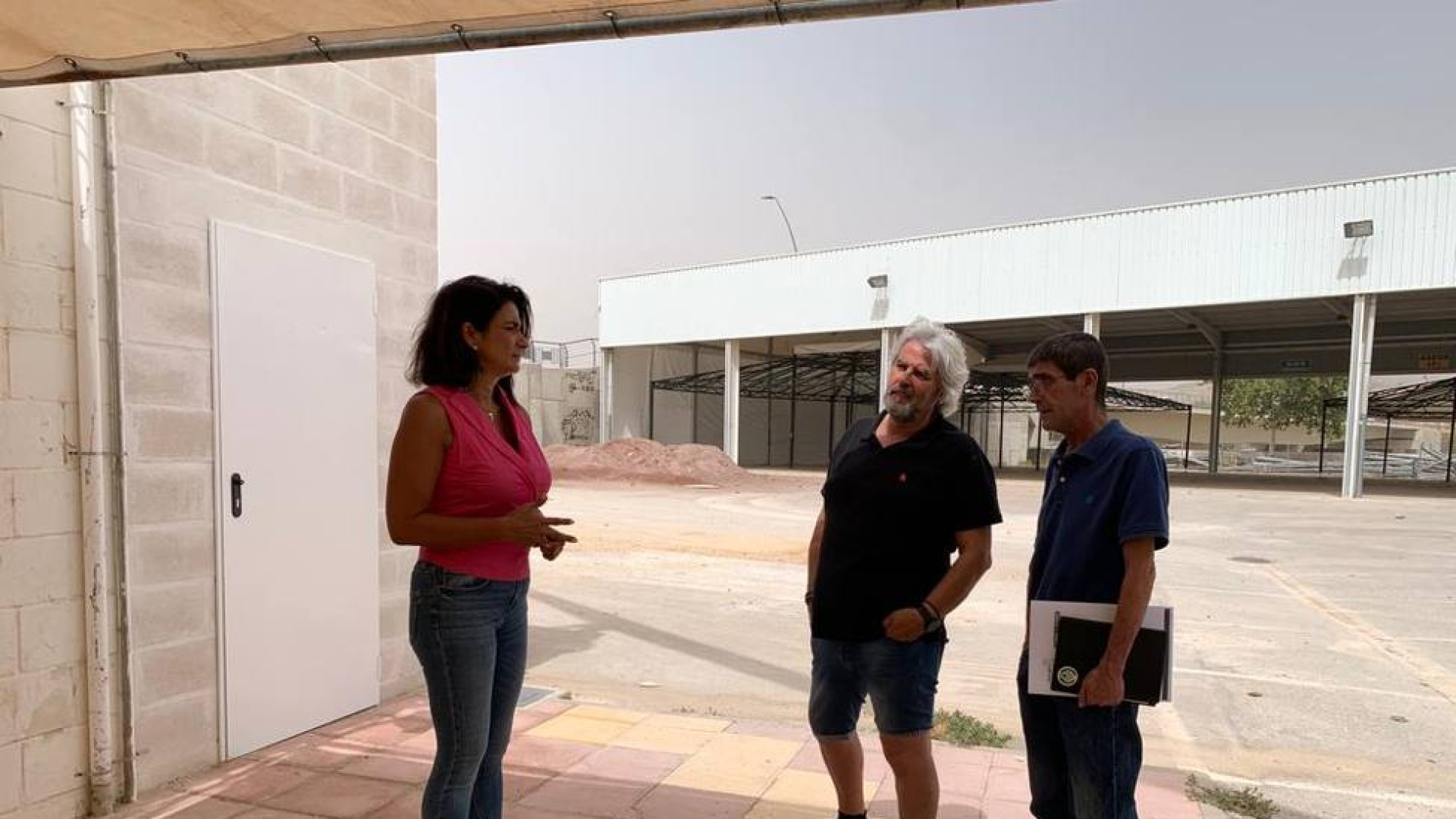 El Ayuntamiento mejora el asfaltado y reforma los aseos del Huerto de la Rueda de Lorca