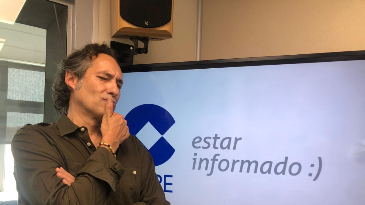 Santi Sánchez, de La Banda del Capitán Inhumano, visita COPE en su 35 ...