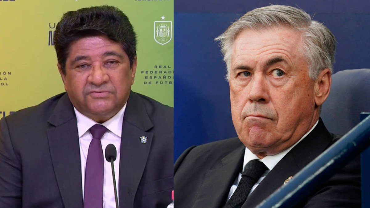El Presidente de la Federación brasileña: "Ancelotti es la persona ...