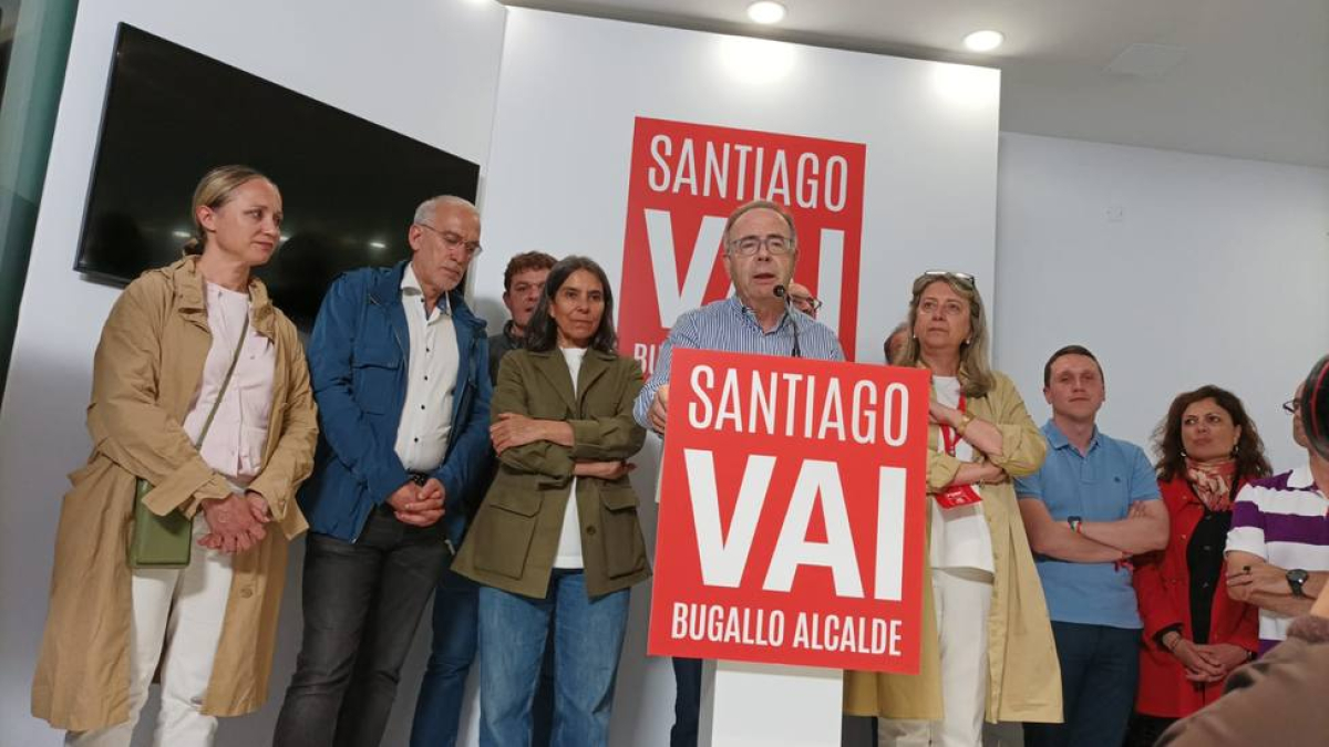 El Psoe pierde la alcaldía de Santiago y Bugallo se va