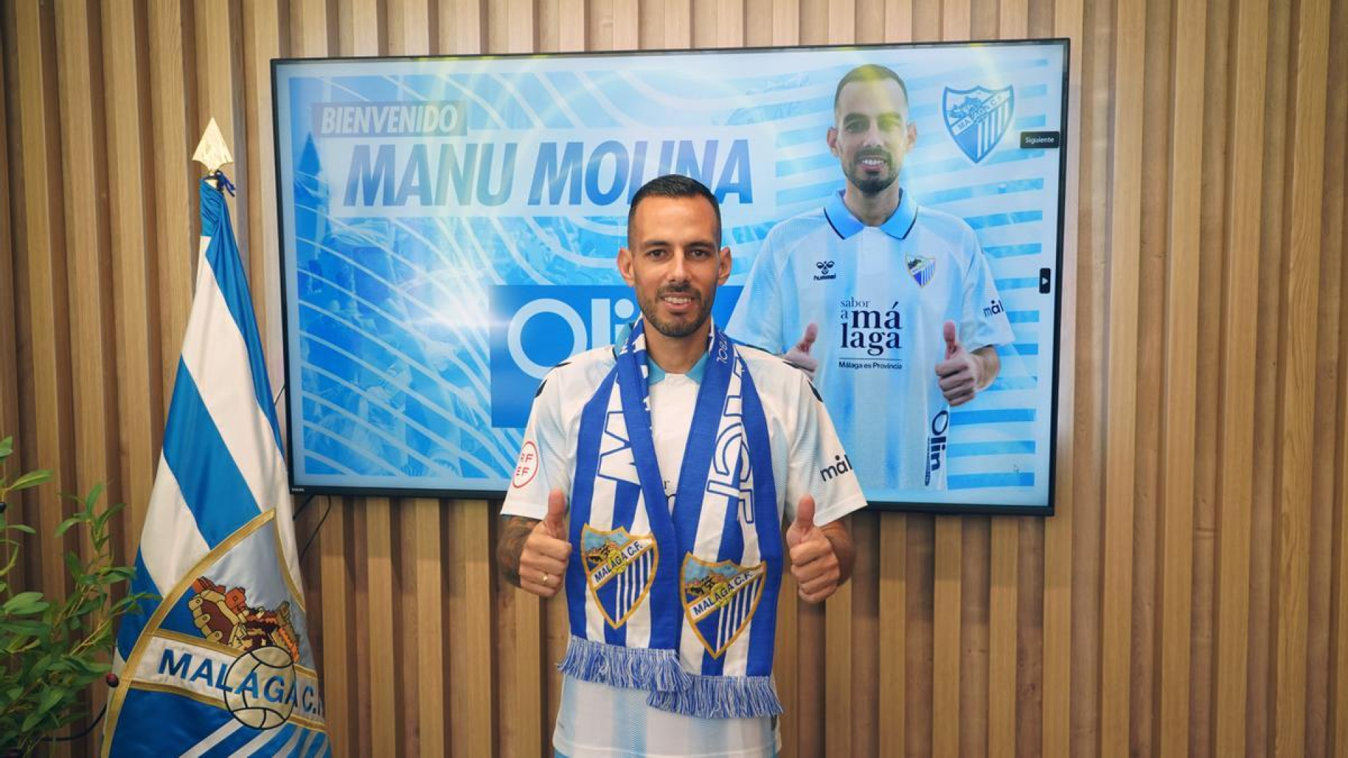 Manu Molina llega al Málaga sin miedo a hablar de ascenso pero avisa ...