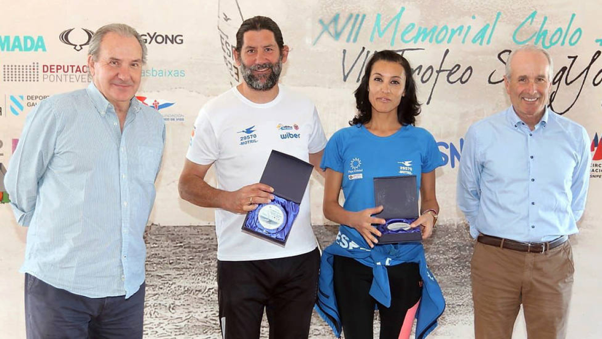 Ángel Ballesteros y Sonia Hidalgo, campeones máster del Trofeo Cholo ...