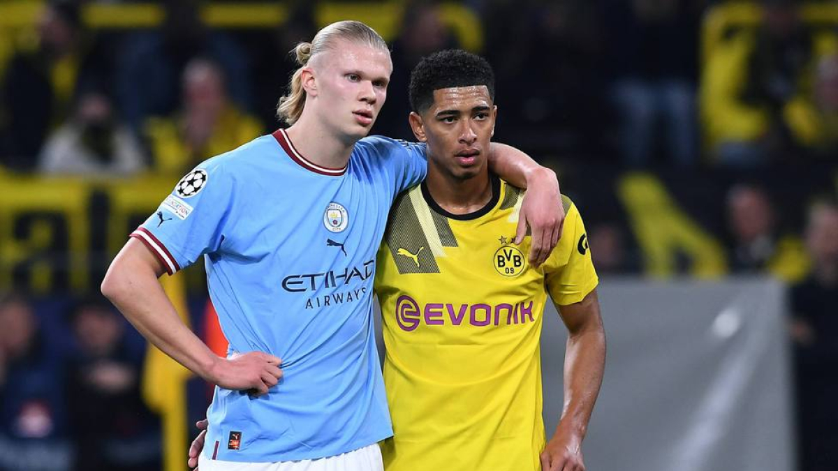 Haaland: "El debut de Bellingham con el Real Madrid me hizo muy feliz"