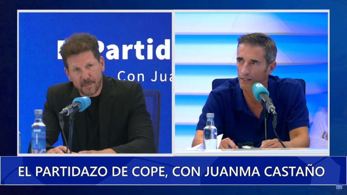 El test de El Partidazo de COPE a Simeone
