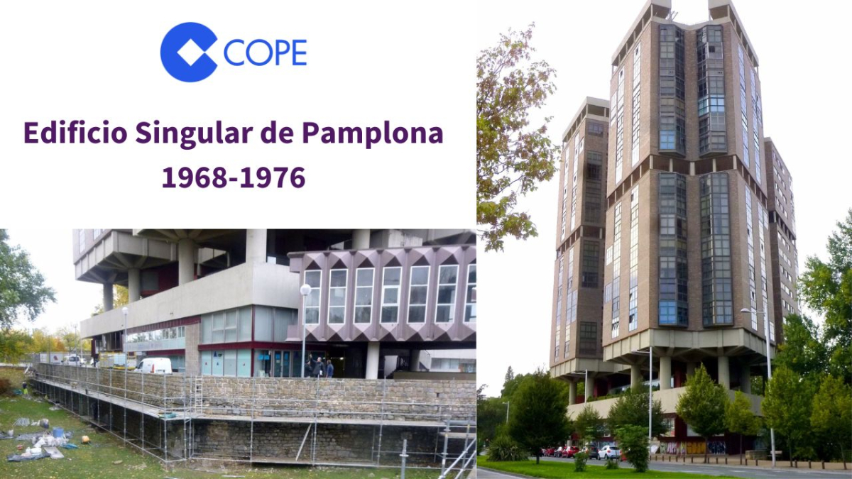 El Edificio Singular, el más alto de Navarra con 70 metros