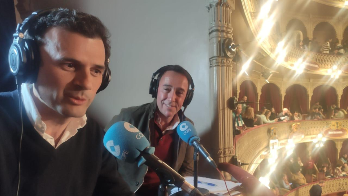 Bruno García y José Manuel Cossi desde el Falla en COPE