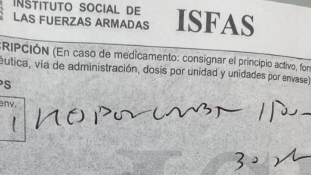 ¿Eres capaz de ver lo que pone? La receta médica que se ha hecho viral ...