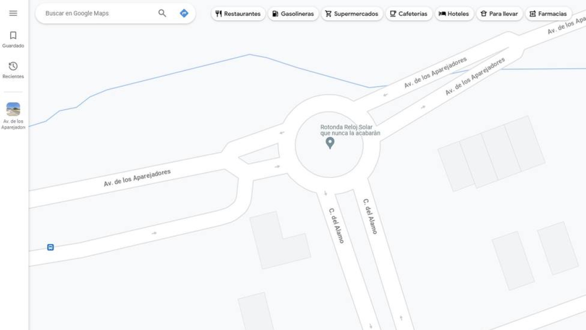 Hasta Google Maps duda de que se acaben las obras públicas en Jaén