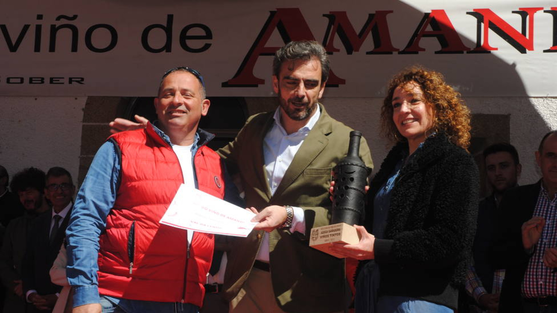 Diego Calvo e Román Rodríguez destacan a importancia da Feira do Viño ...