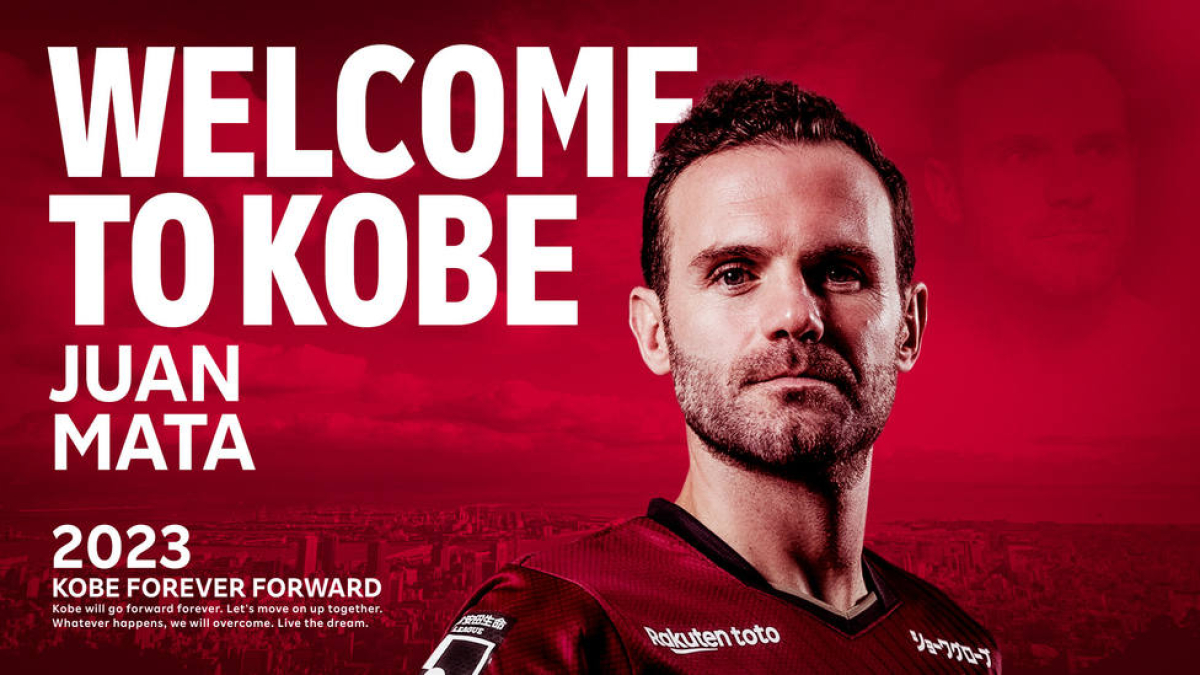 Juan Mata ficha por el Vissel Kobe japonés