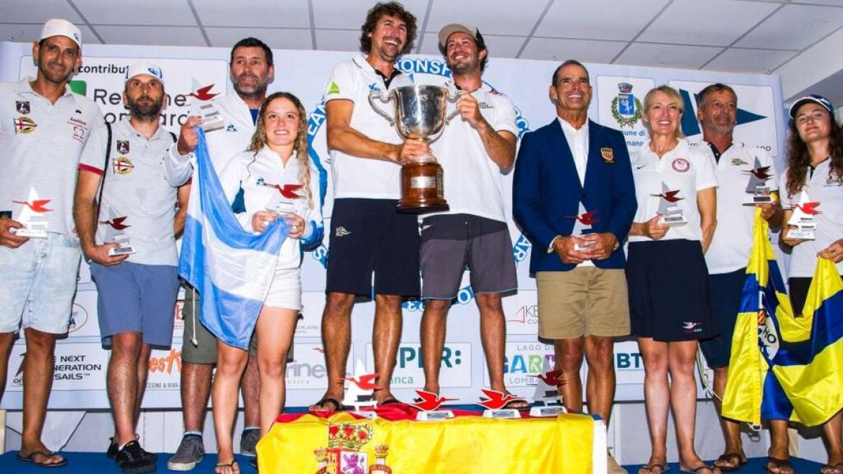 Pablo Fresneda y Javier López (Club de Mar Almería), plata en el ...