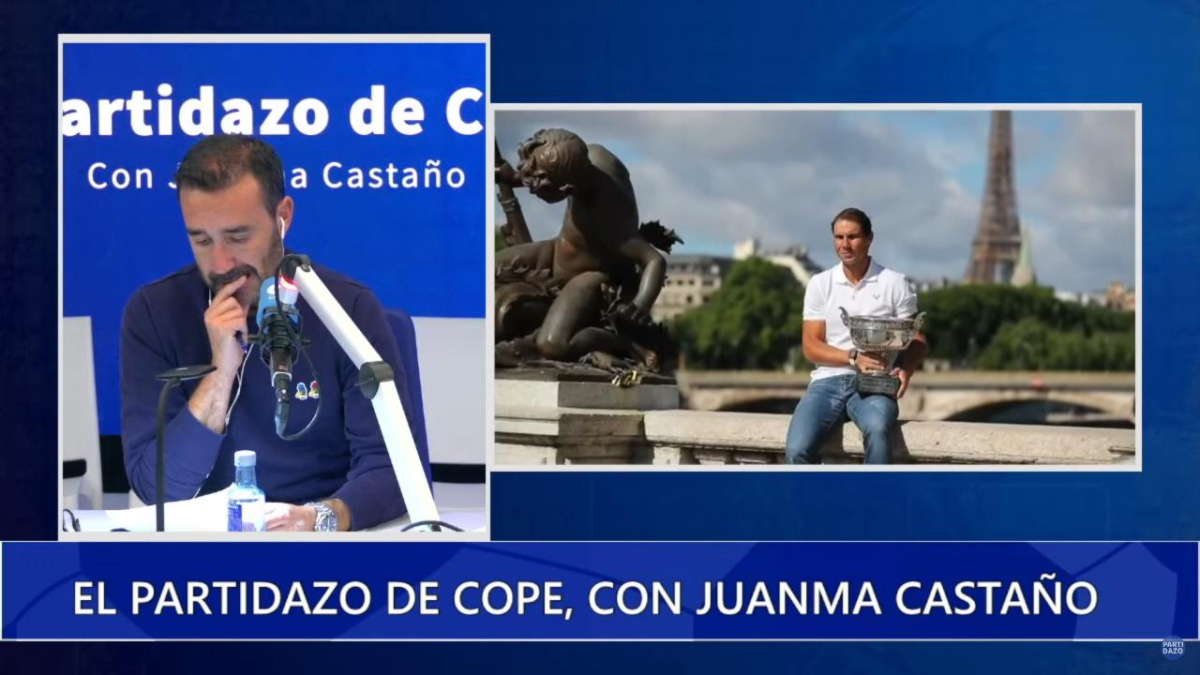 Juanma Castaño alucinó al ver el pie de Rafa Nadal: "No se cómo podía ...