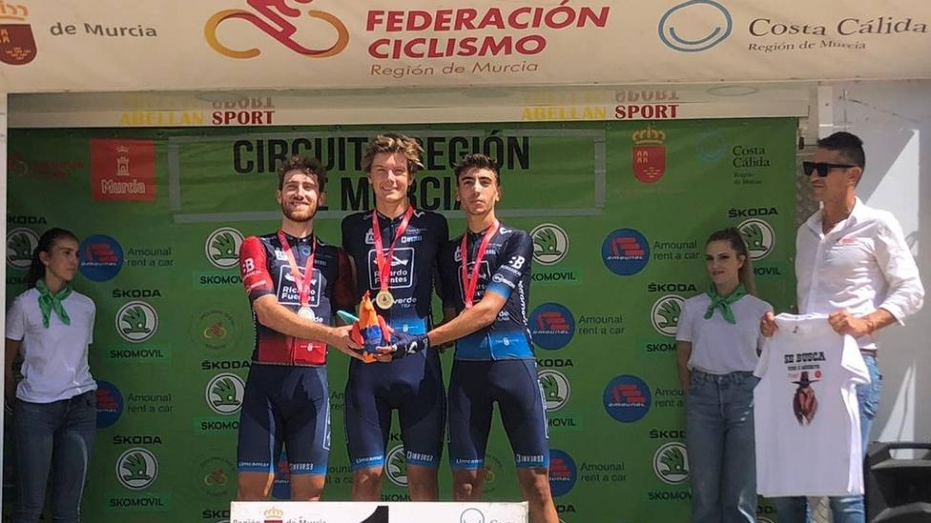 Alberto Pérez, segundo sub 23 en la Subida a Cresta del Gallo
