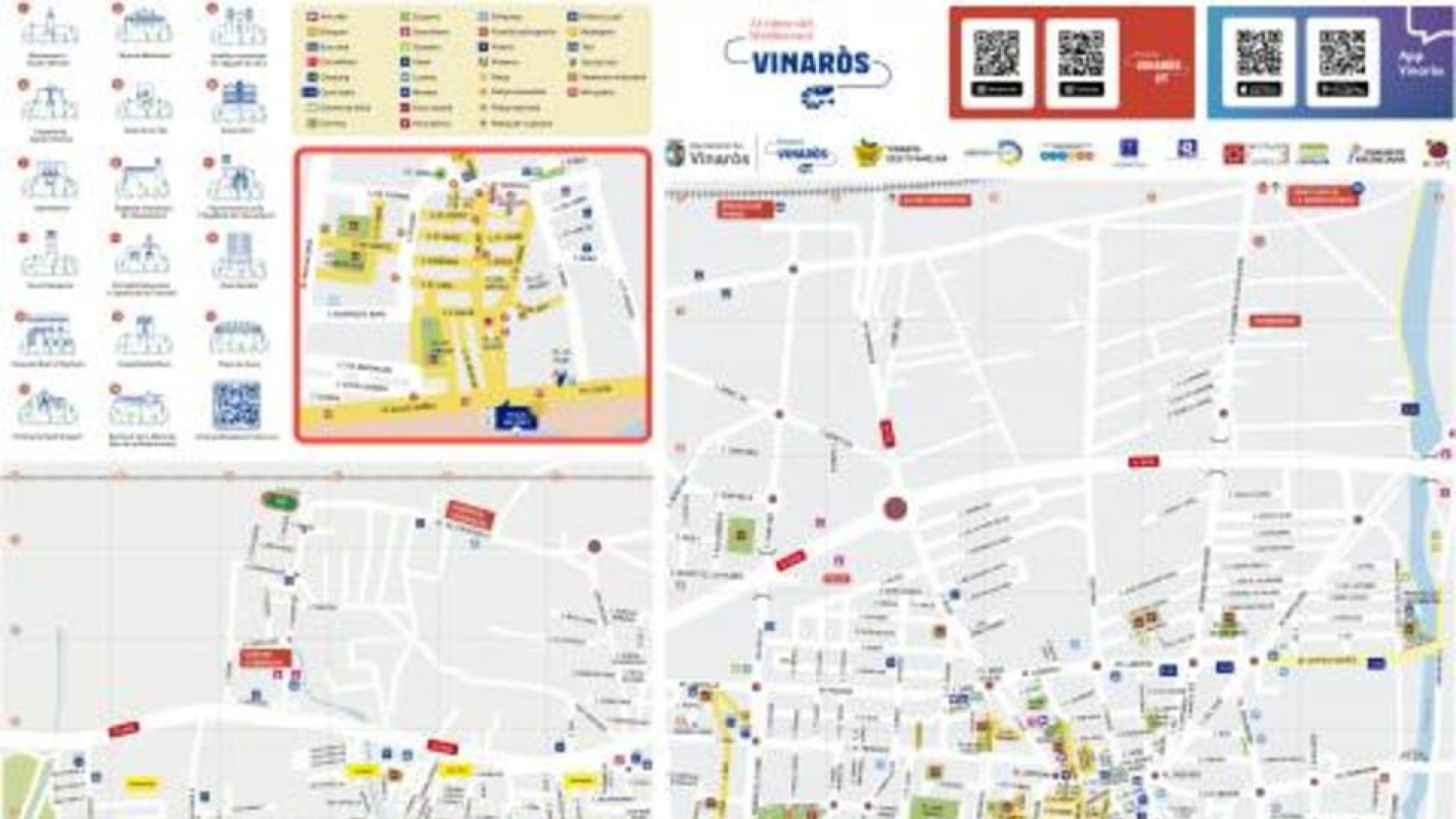 Vinaròs actualiza su mapa turístico