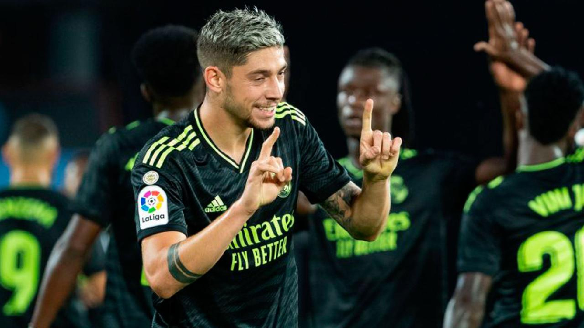 Gol de Valverde (Celta, 1 - Real Madrid, 4)