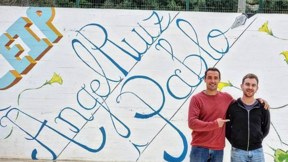 El CEIP Àngel Ruiz i Pablo estreno mural