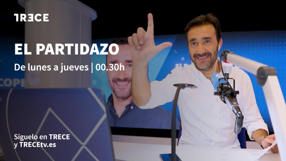 Vuelve a ver 'El Partidazo de COPE' en TRECE: Juanma Castaño entrevista ... Vuelve a ver 'El Partidazo de COPE' en TRECE: Juanma Castaño entrevista ...