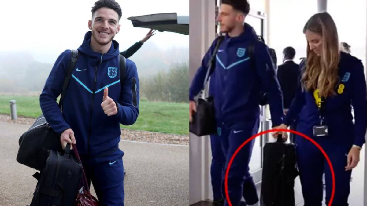 Declan Rice llega a Qatar con una maleta vacía para llevarse la Copa ...