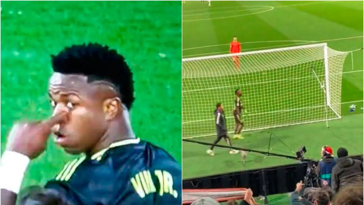 Vinicius vuelve a ser insultado y además es protagonista por hacer el ...