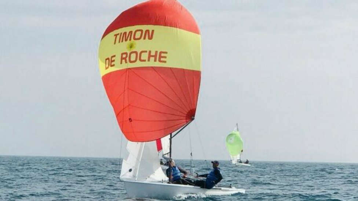 El Timón de Roche, a por todas en el Mundial Flying Dutchman de vela
