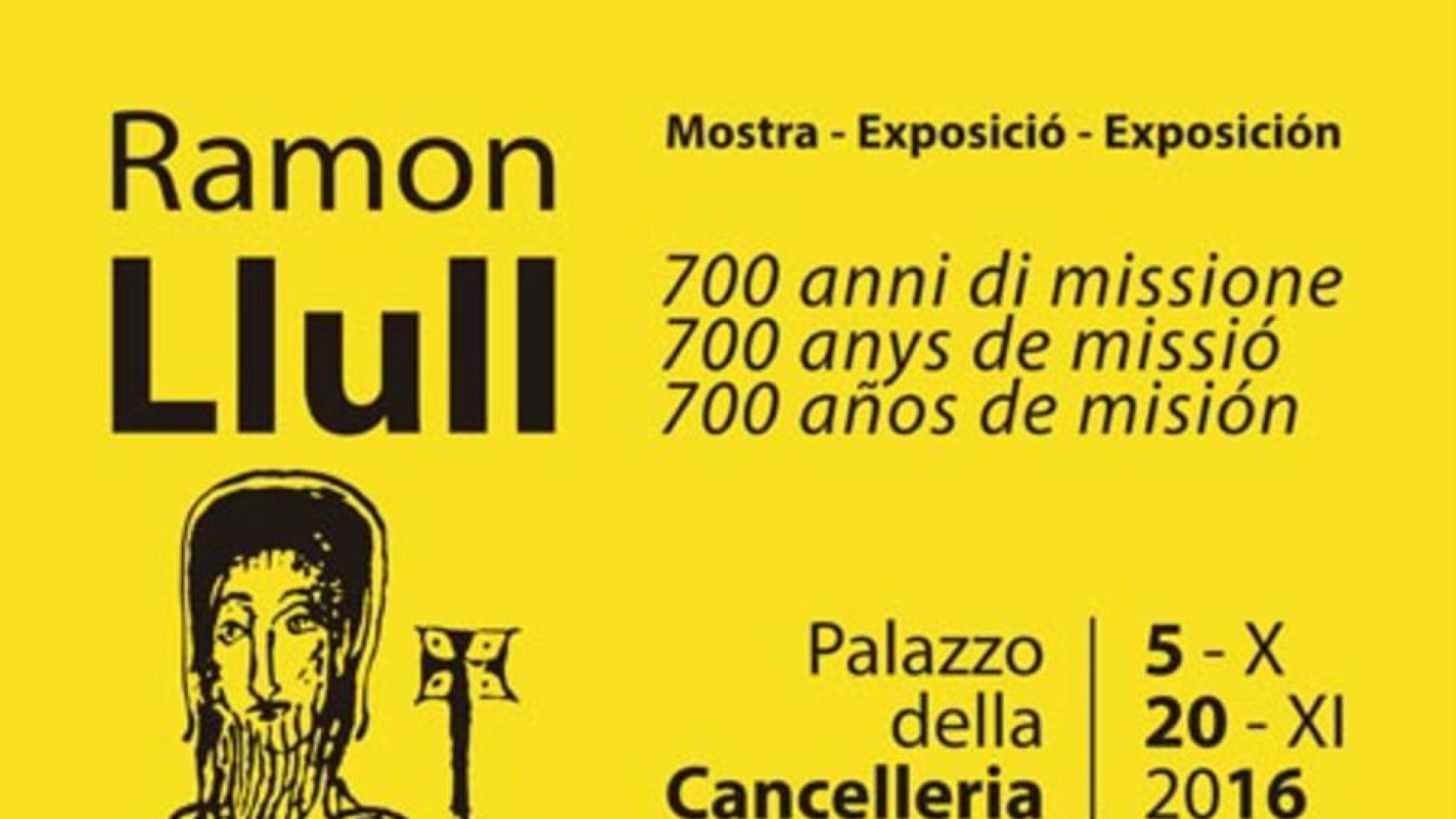 Exposición sobre Ramón Llull en Roma