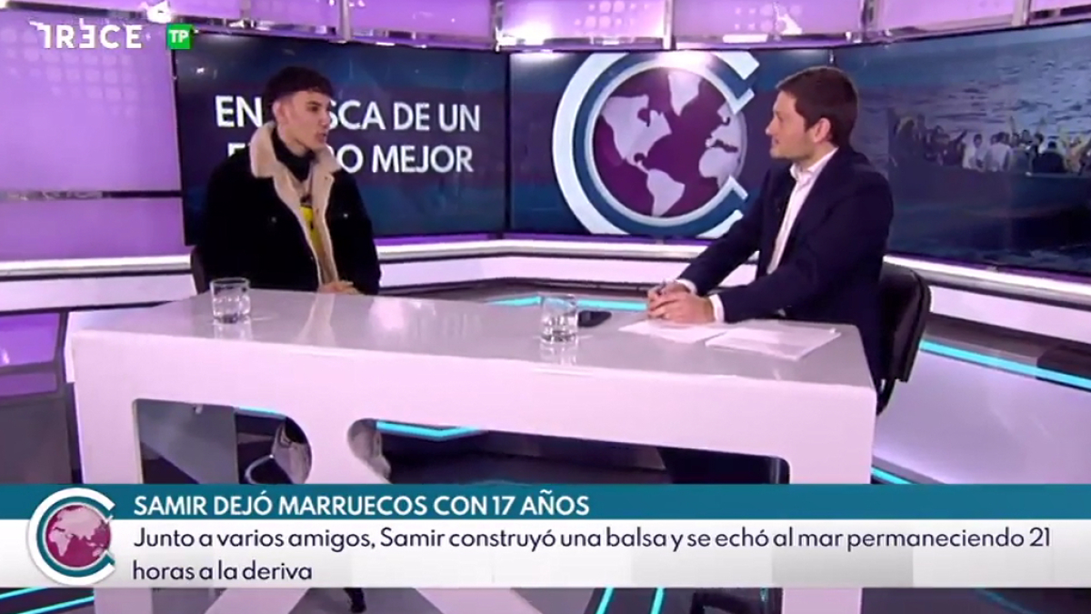 La historia de Samir, un joven migrante que llegó a España ...