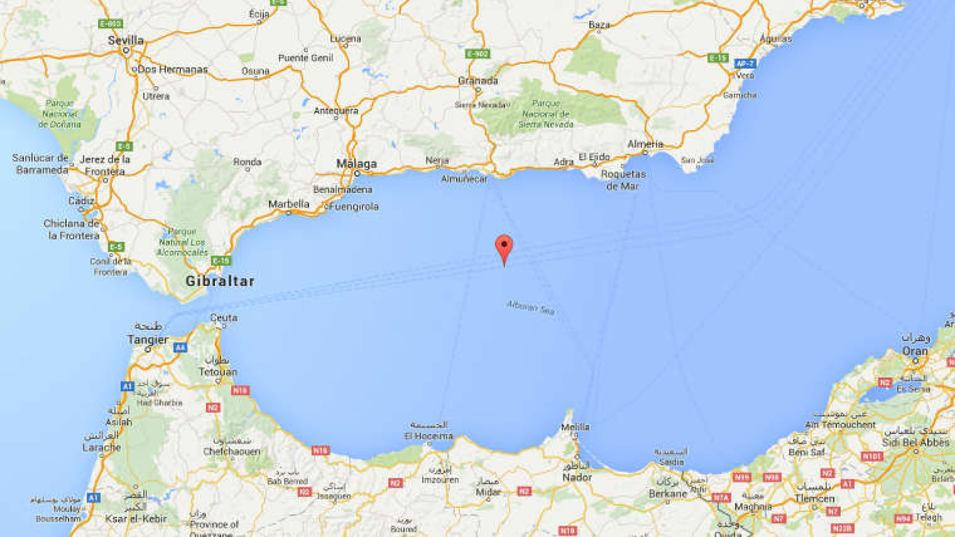 ¿Qué sabemos sobre la nueva falla en el mar de Alborán?
