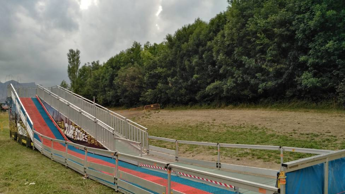 Panticosa estrena un tobogán de 24 metros de longitud