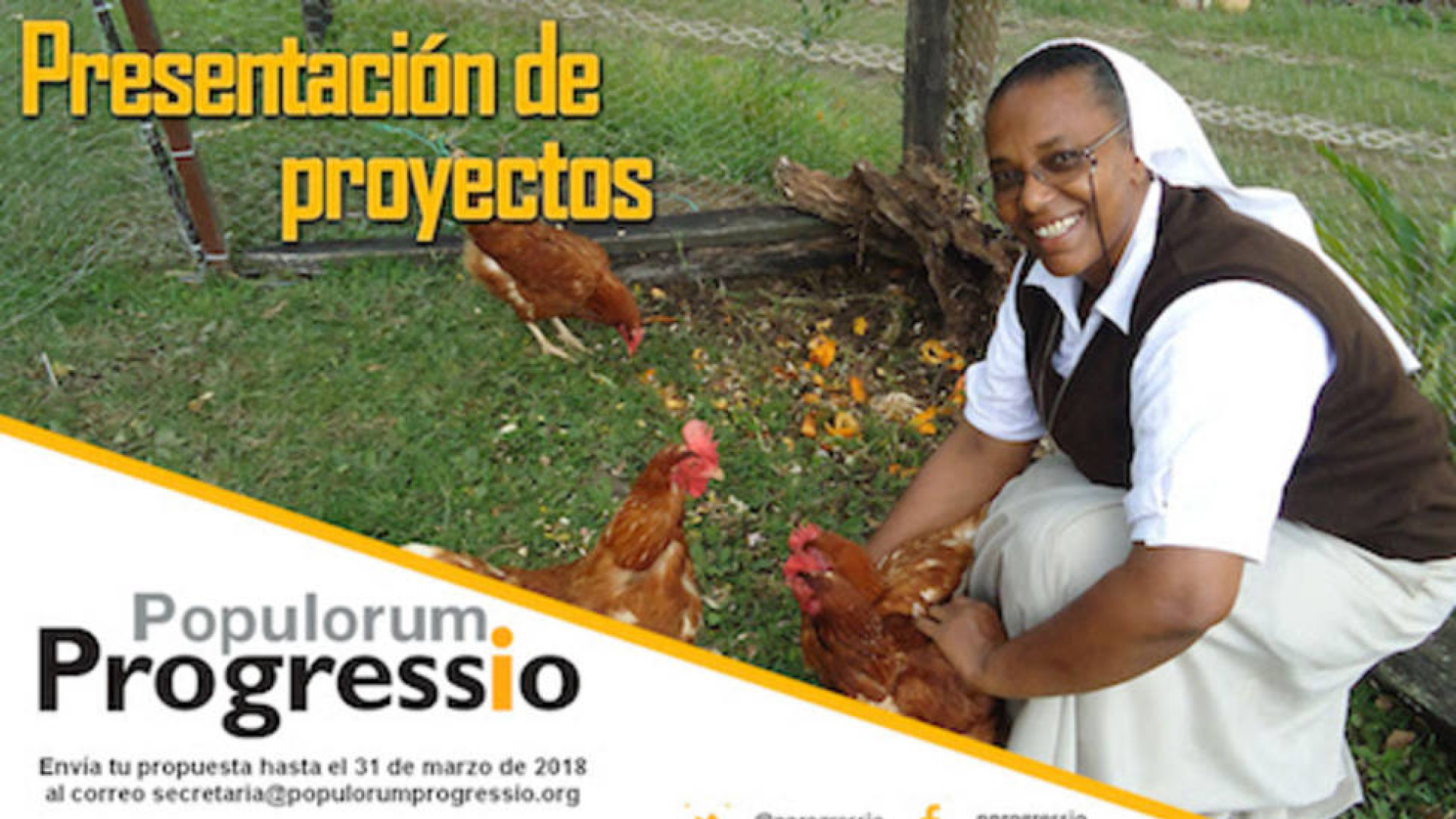 Proyectos 2018 de la Fundación Populorum Progressio