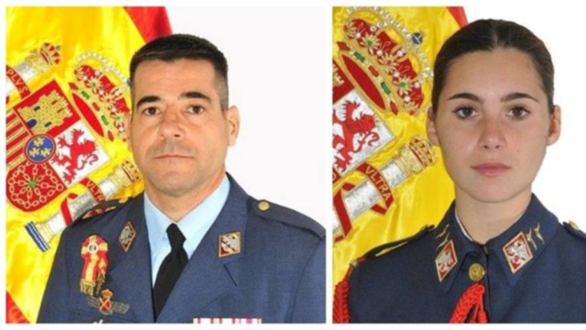 El comandante Melero y la alumna Rosa Almirón, fallecidos en el ...
