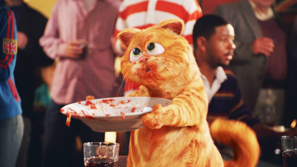Garfield, el gato amante de la lasaña, que nació en un restaurante italiano