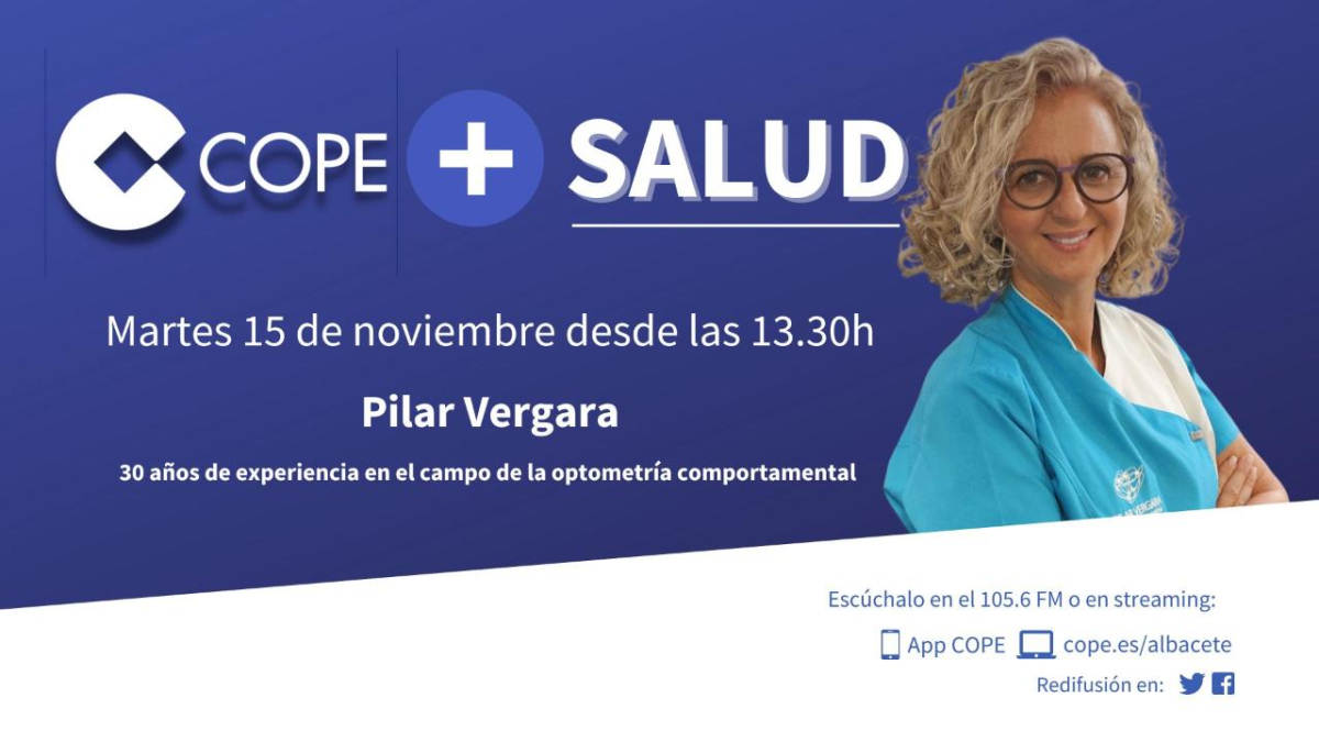 El test de Pilar Vergara en Cope + Salud, que pone a prueba tu visión