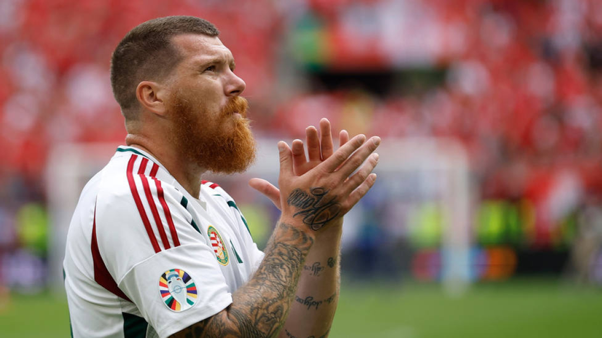 Martin Adam, el delantero viral de Hungría, habla sobre los memes que ...