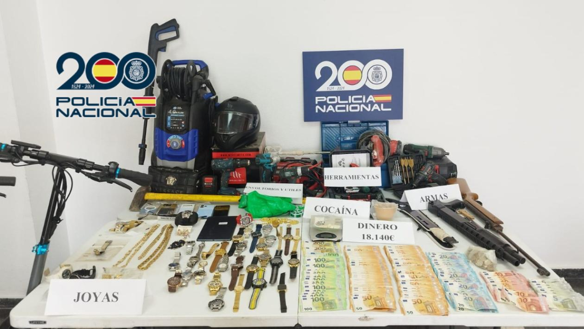 Desarticulado un clan familiar dedicado al tráfico de drogas y a la receptación de objetos robados