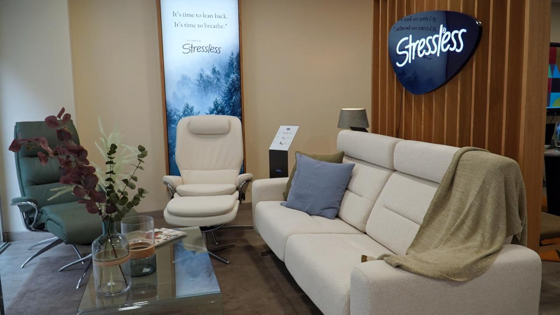 Stressless presenta la primera 'Stressless Store' que abre en nuestro país, ubicada en Barcelona