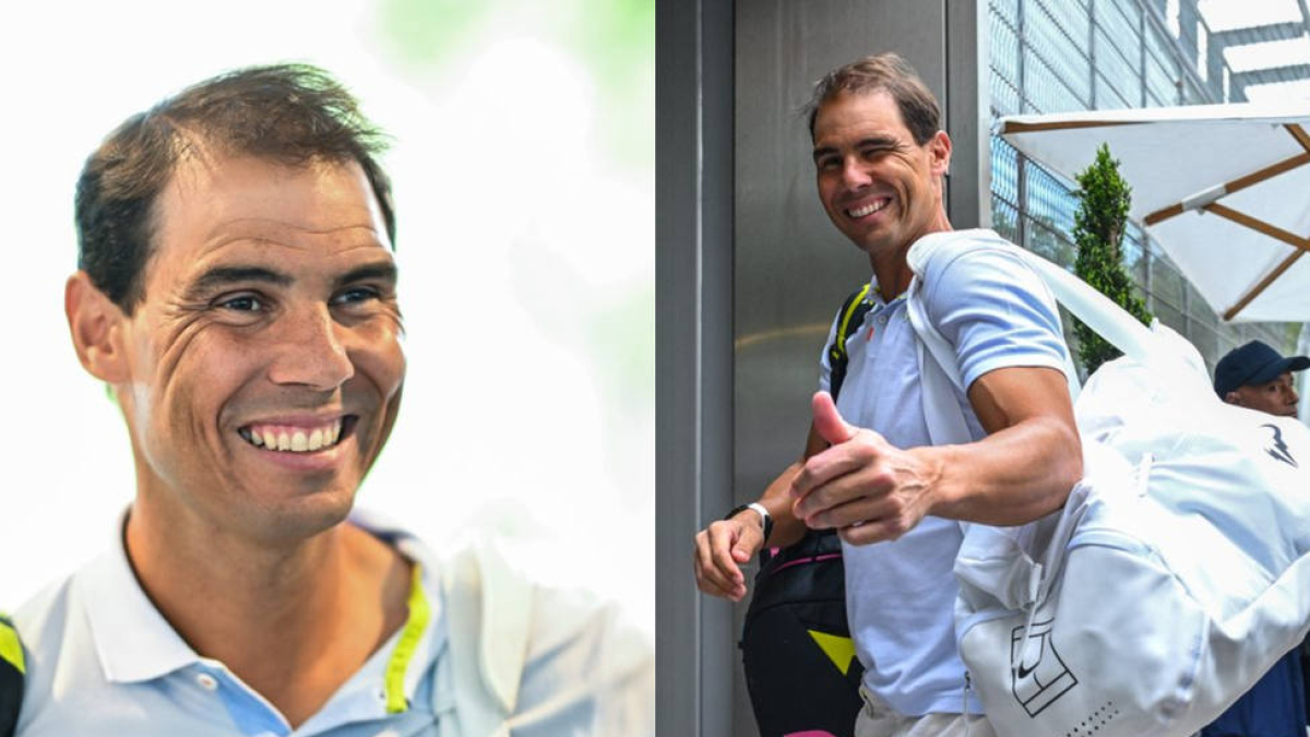 Rafa Nadal llega a las pistas de Roland Garros