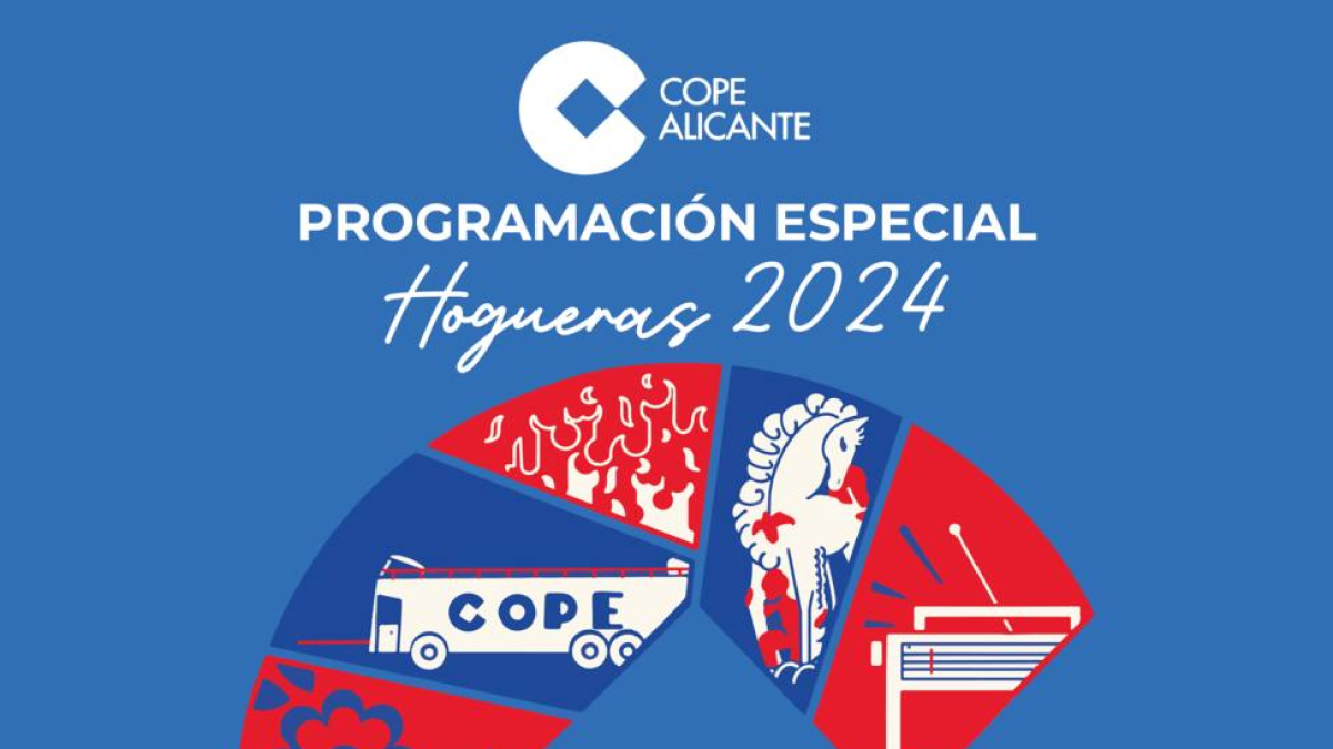 Programación especial de COPE para estas Hogueras 2024 de Alicante