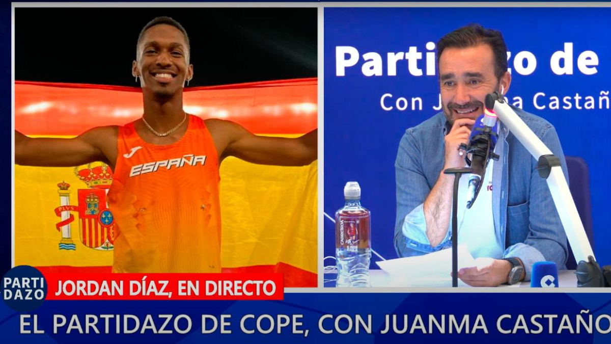 Jordan Díaz cumple su promesa con El Partidazo de COPE: "Me tiemblan ...